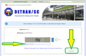 Consulta Veículos DETRAN-SC Online - DETRAN SC - Consulta multas, IPVA ...